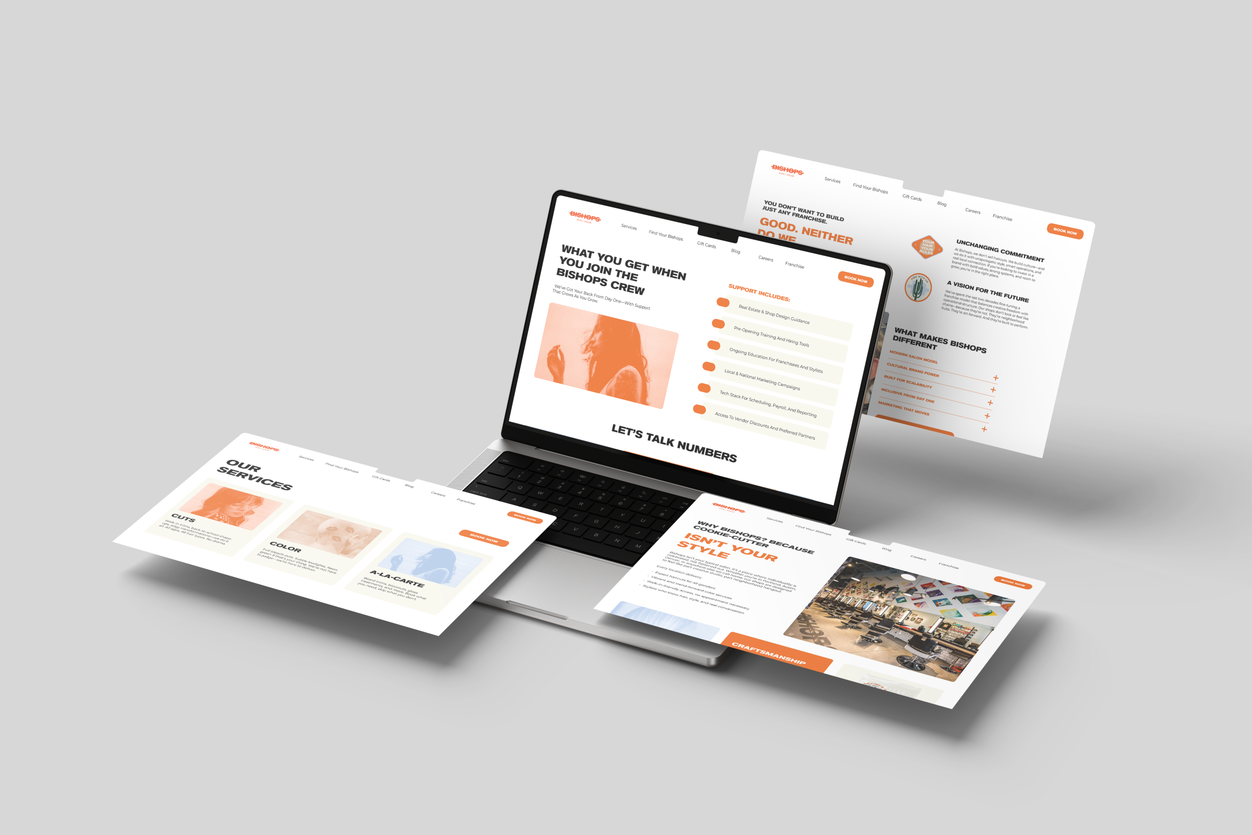 Laptop Mockup Figma multiscreen – Stay In Your Lane